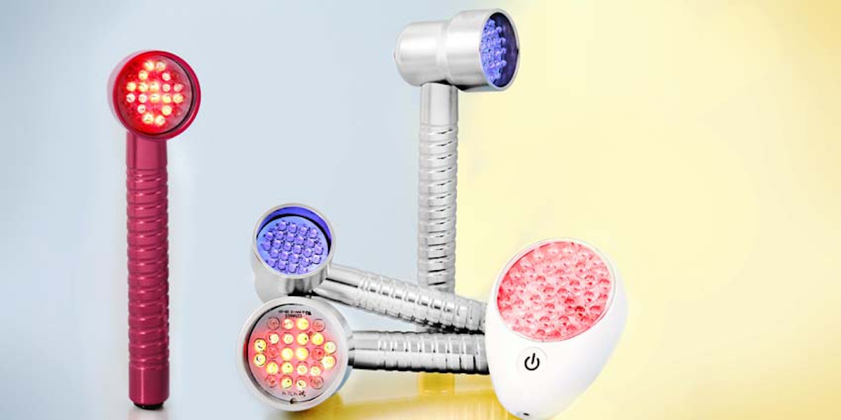 Blue and Red Light from Baby Quasar From: Quasar Biotech, Inc. | Skin Inc.