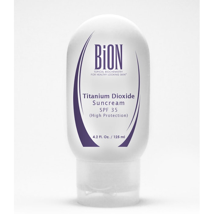 BiON Research’s Titanium Dioxide Suncream | Skin Inc.
