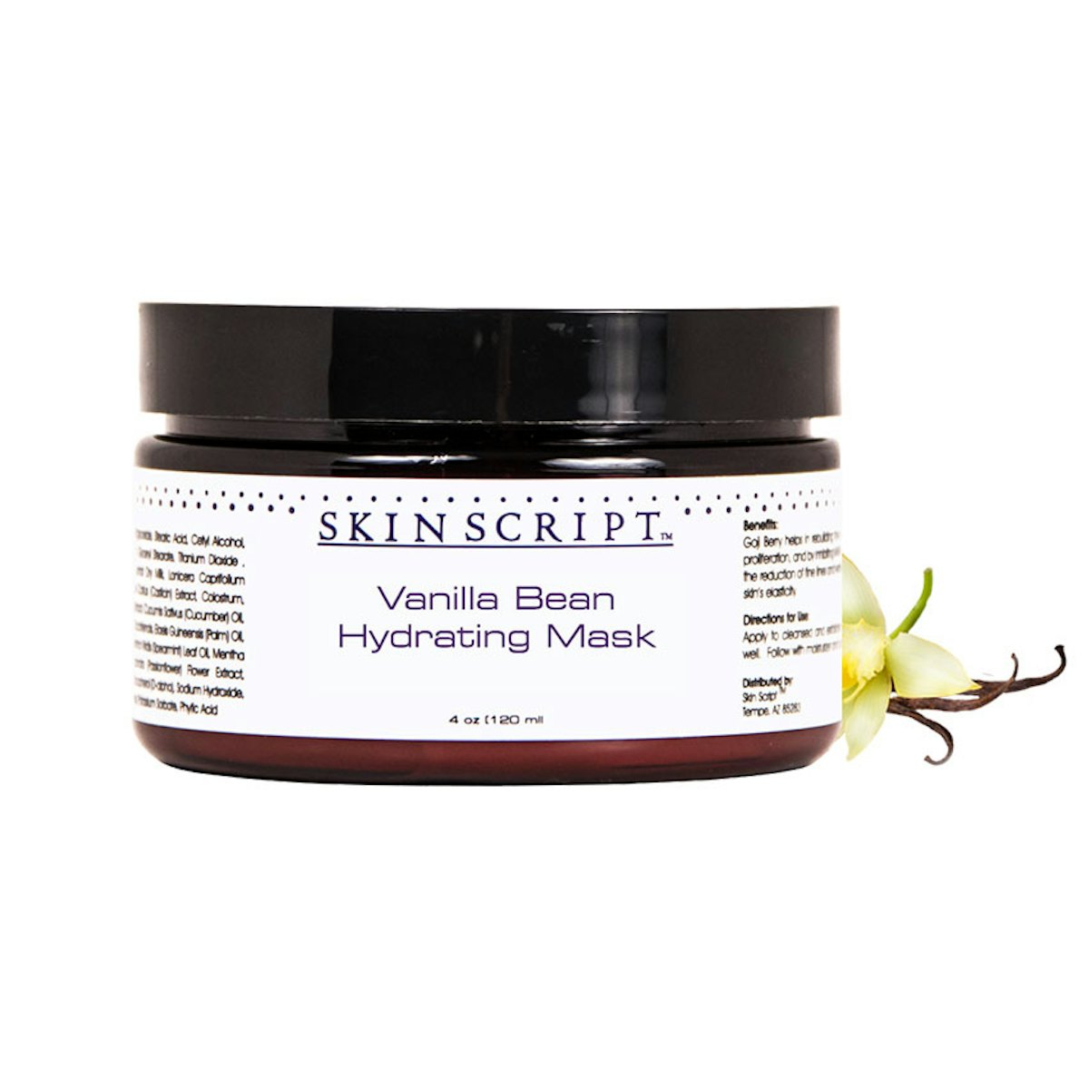 Skin Script's Vanilla Bean Hydrating Mask | Skin Inc.