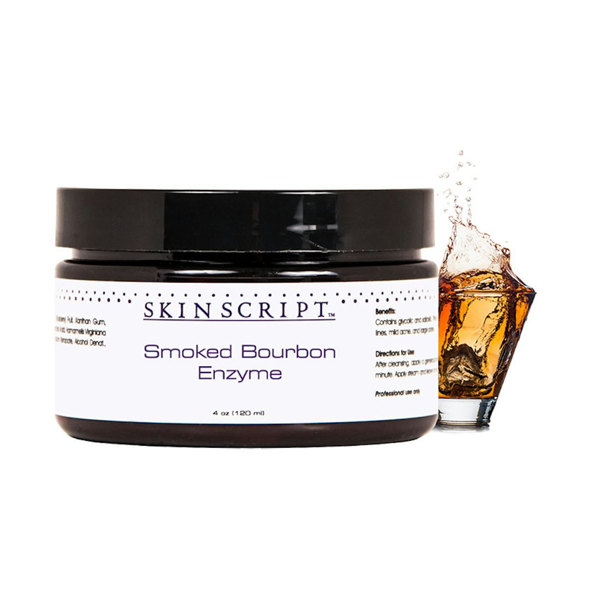 Skin Script's Smoked Bourbon Enzyme | Skin Inc.