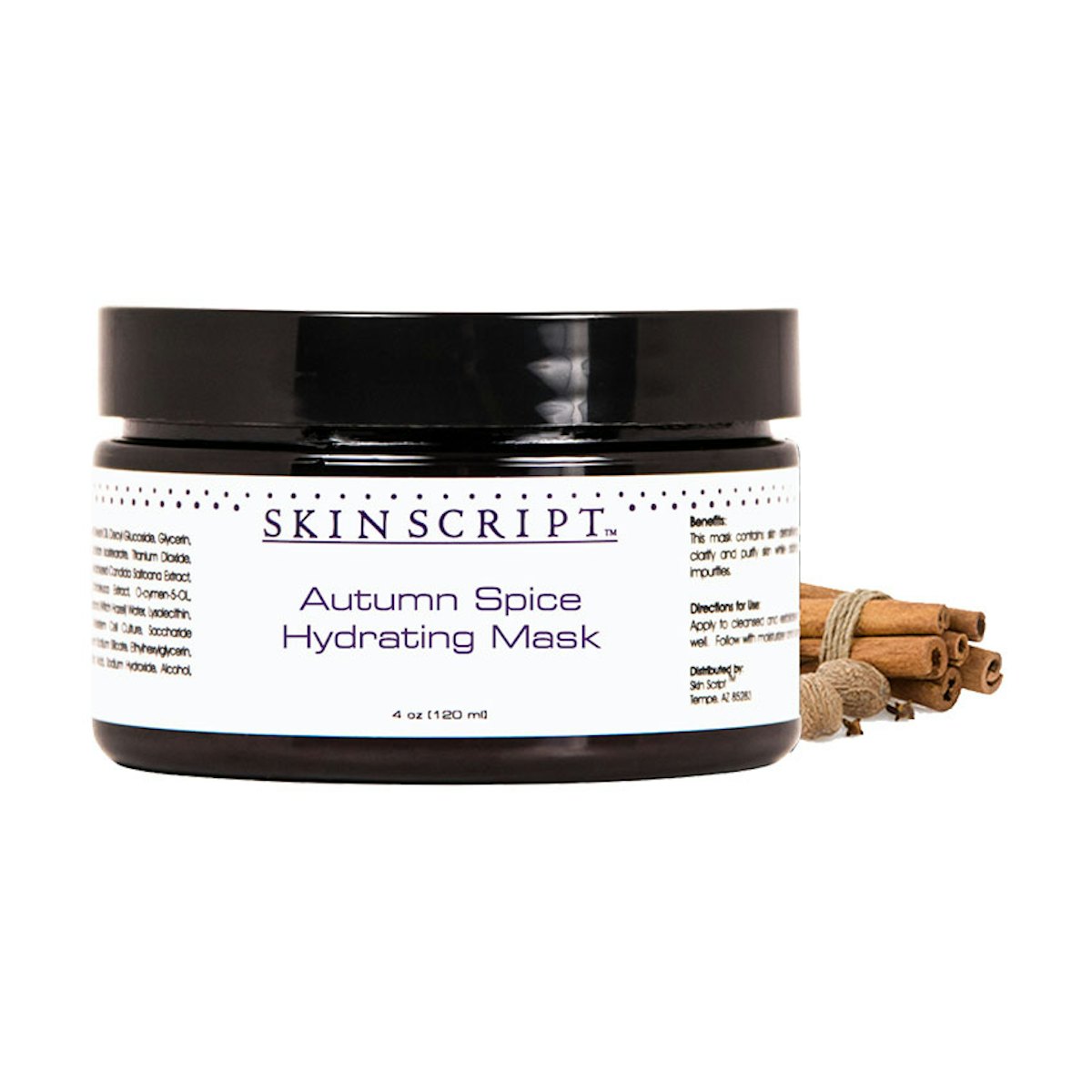 Skin Script's Autumn Spice Hydrating Mask | Skin Inc.