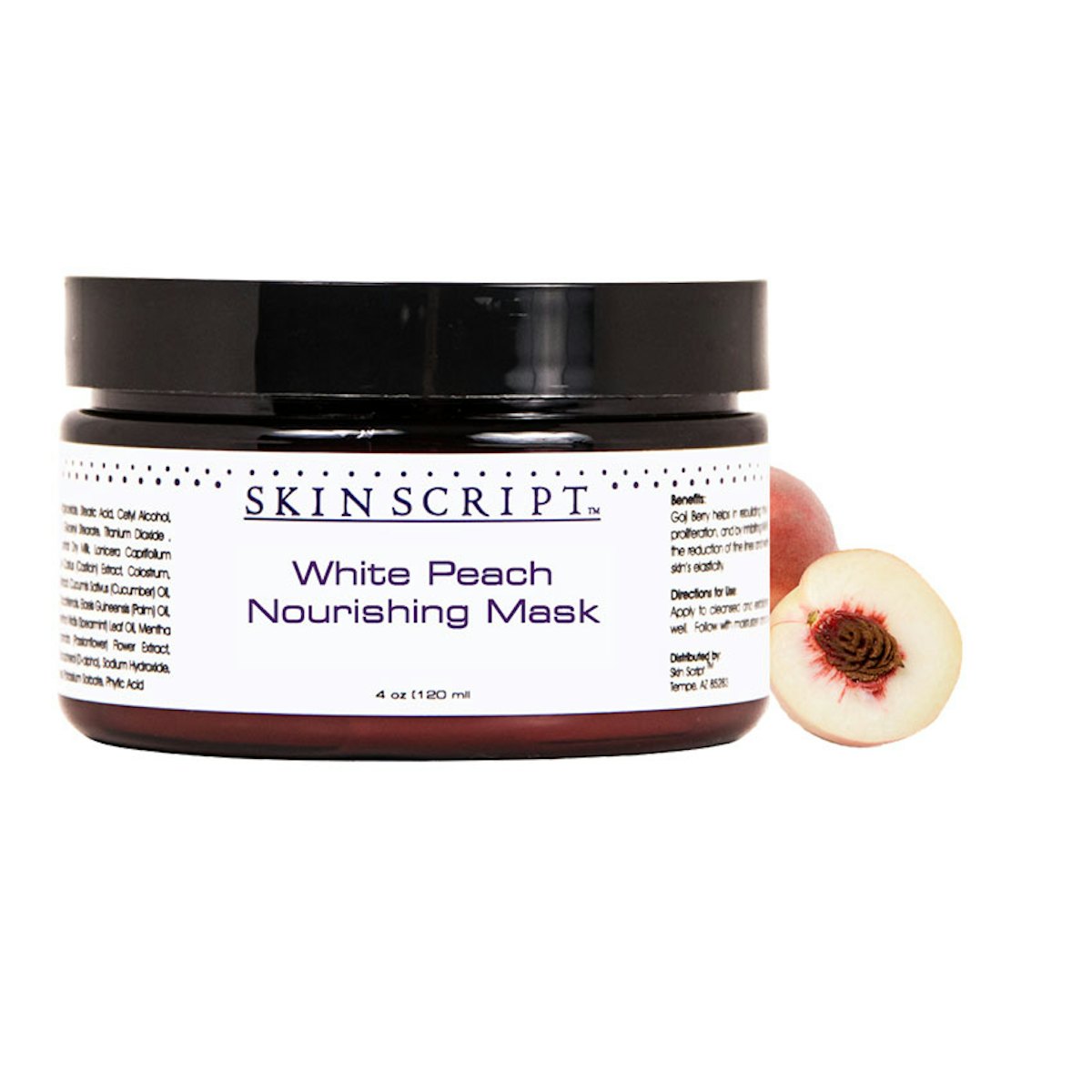 Skin Script's White Peach Nourishing Mask | Skin Inc.