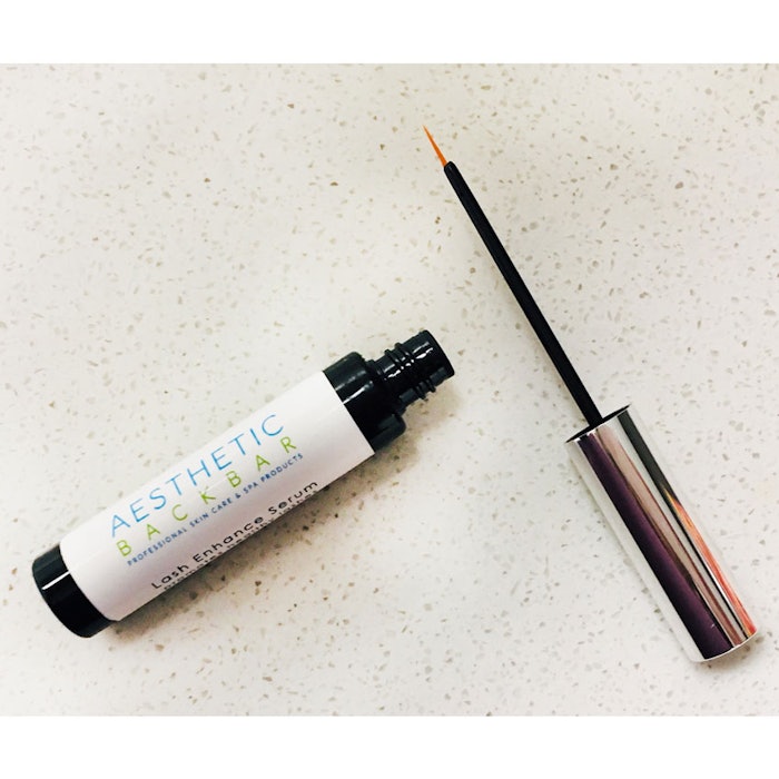 Aesthetic Back Bars Lash Enhance Eye Lash Growth Serum Skin Inc