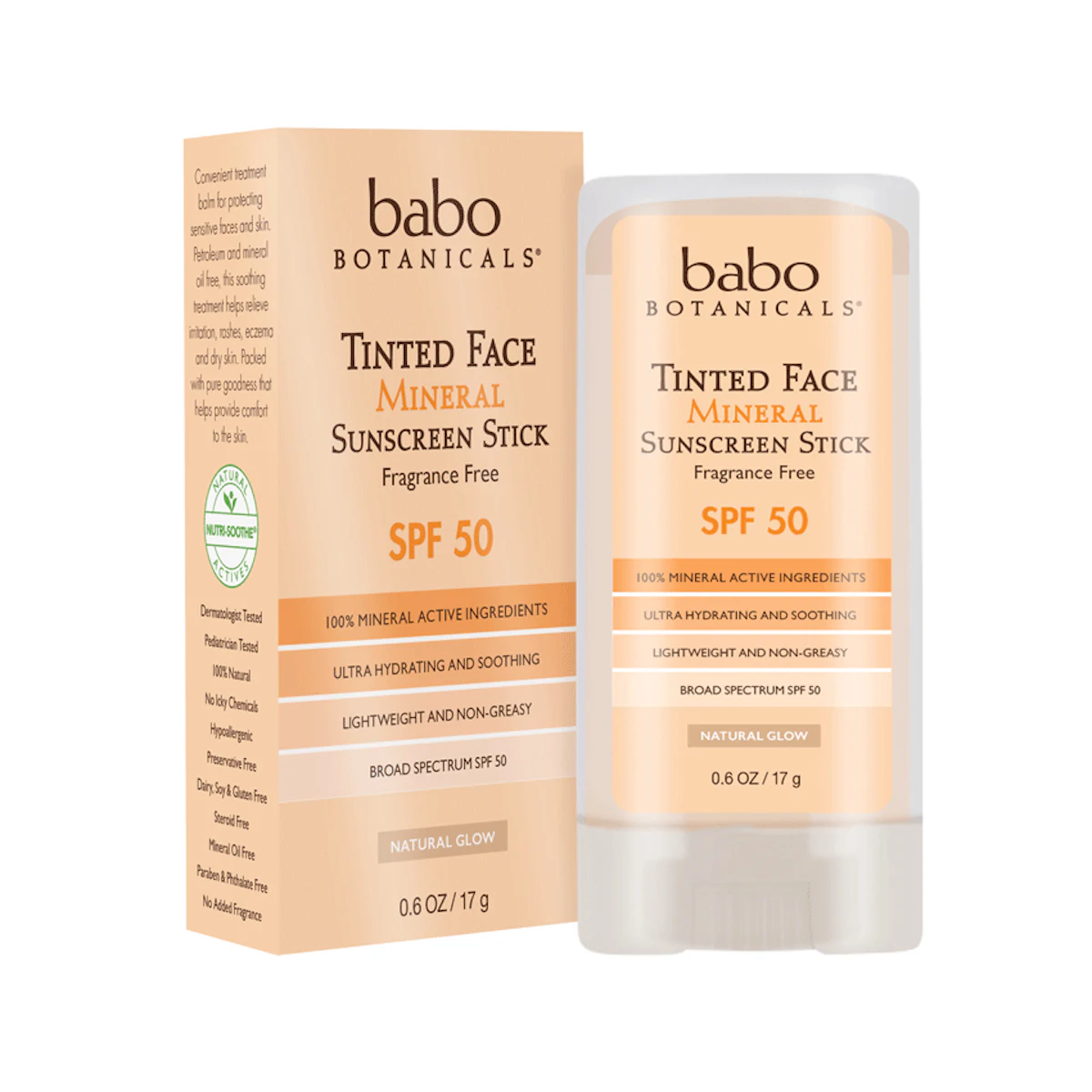 Babo Botanicals' Tinted Face Mineral Sunscreen Stick | Skin Inc.