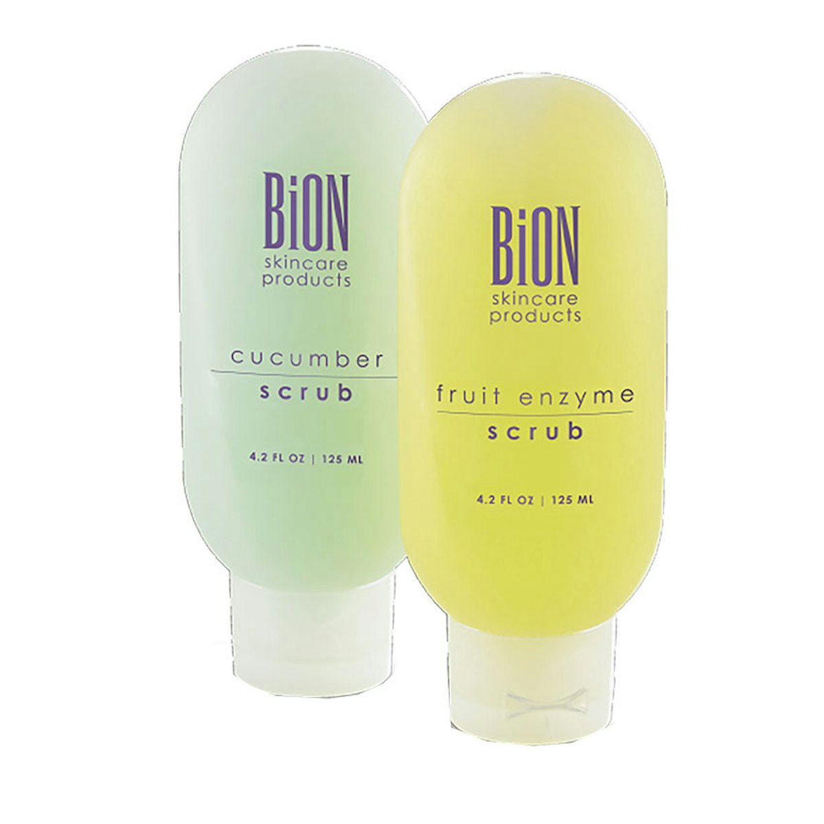 BiON Skincare's Fruit Enzyme and Cucumber Scrubs From: BiON Research ...