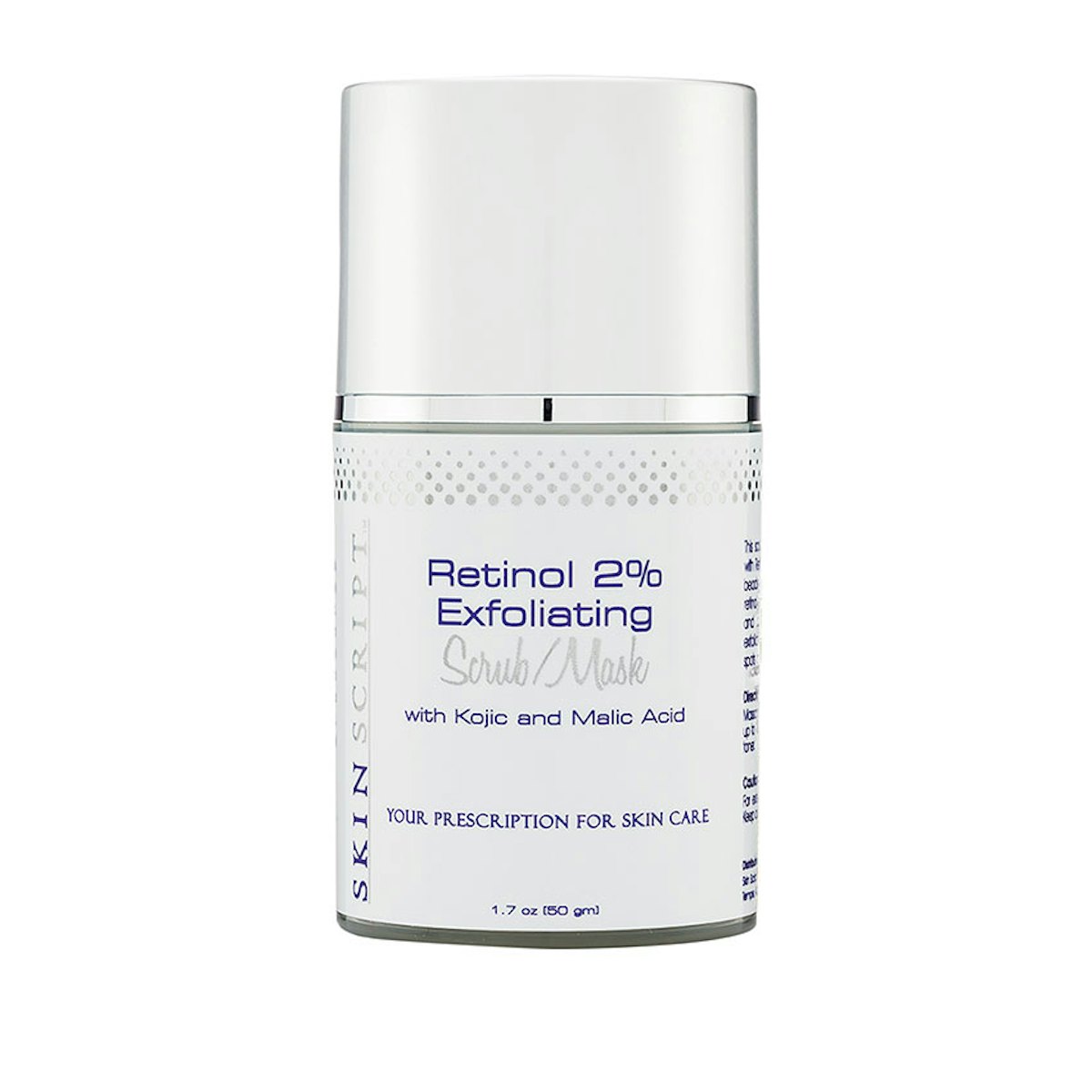 Skin Script Retinol 2% Exfoliating Scrub/Mask From: Skin Script Skin ...