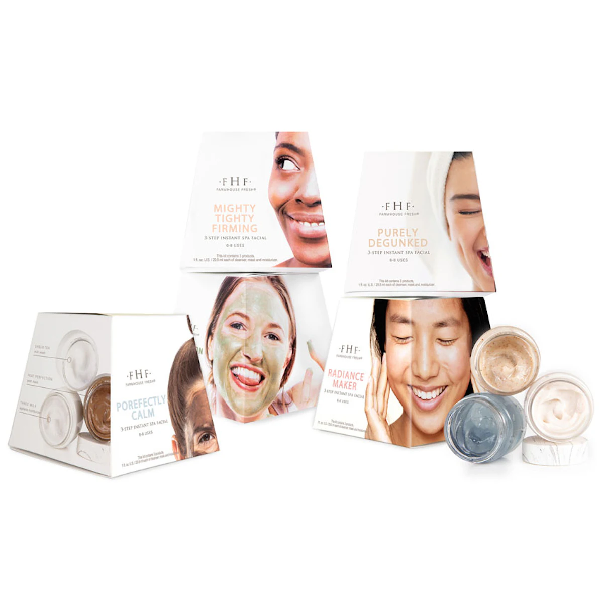 FarmHouse Fresh's 3-Step Facial in a Box From: FarmHouse Fresh | Skin Inc.