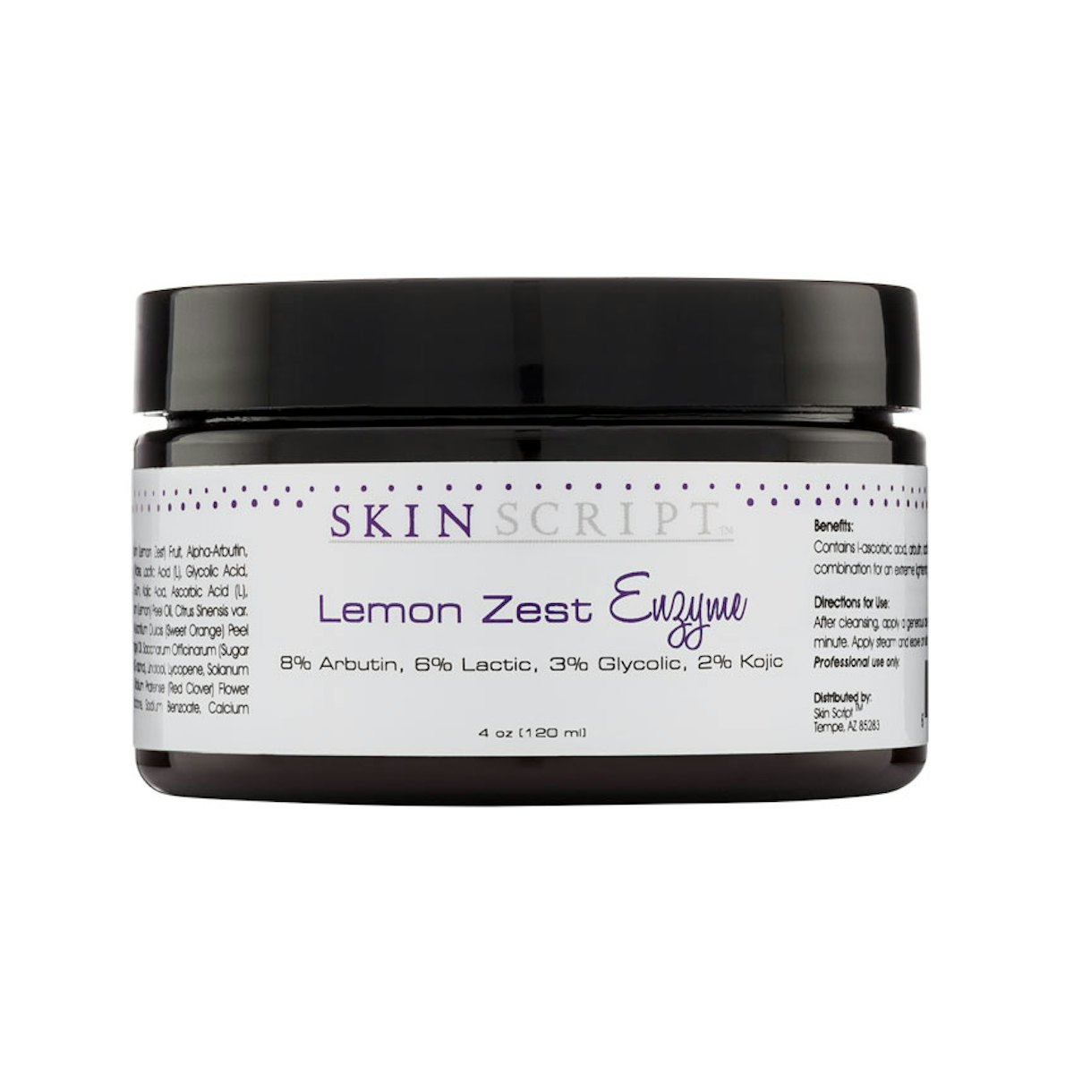 Skin Script's Lemon Zest Enzyme From: Skin Script Skin Care | Skin Inc.