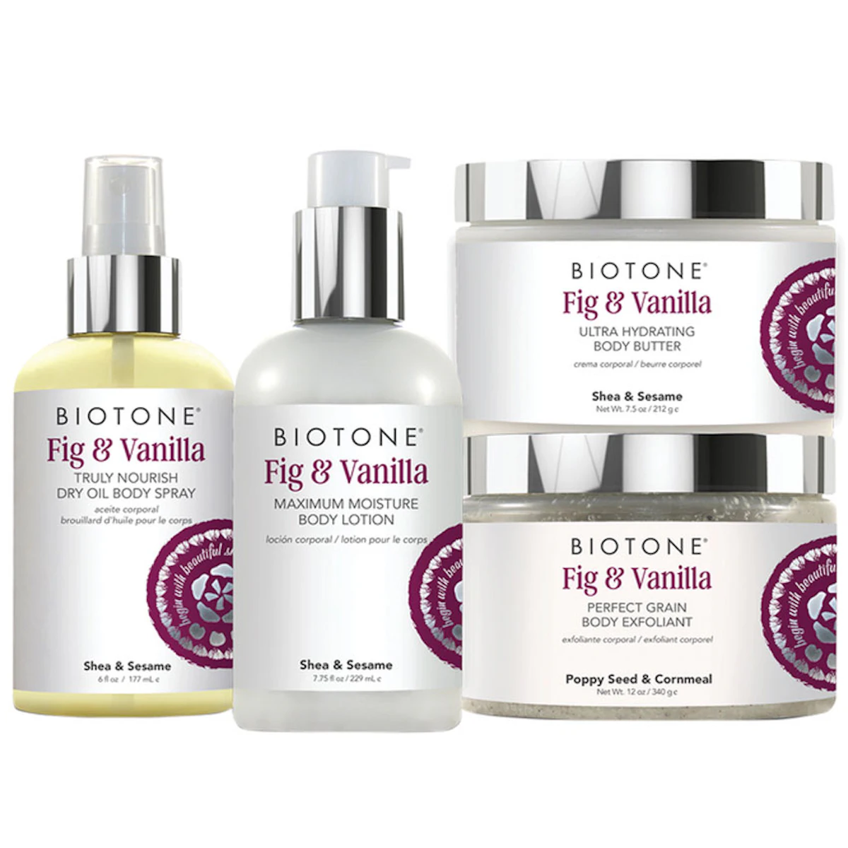 Biotone's Fig & Vanilla Body Products From: Biotone Professional ...