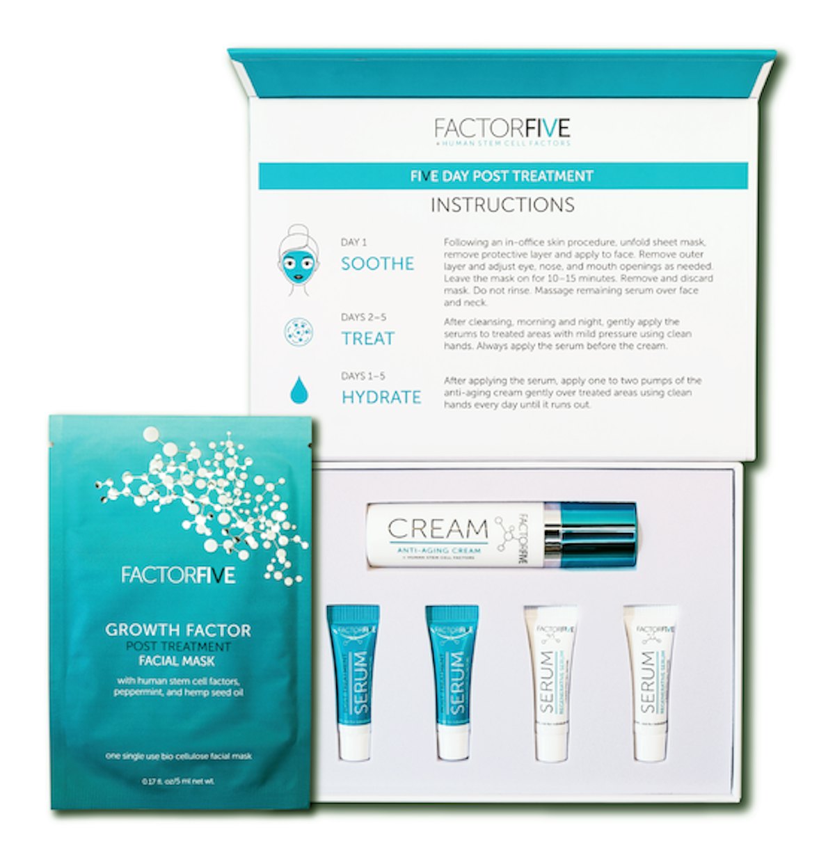 FACTORFIVE Skin Post-Treatment Kit From: FACTORFIVE | Skin Inc.