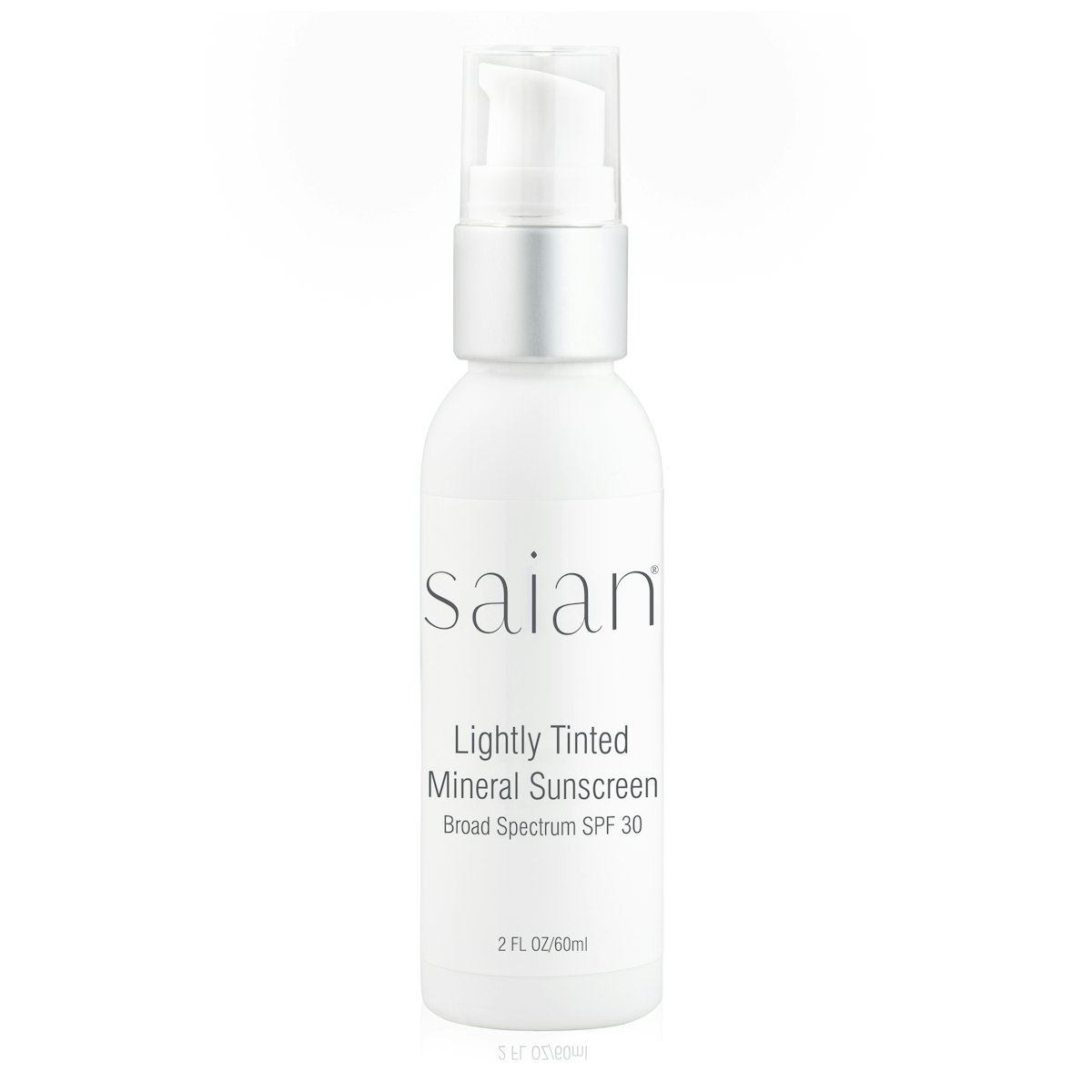 Saian Natural Clinical Skincare's Lightly Tinted Mineral Sunscreen From ...