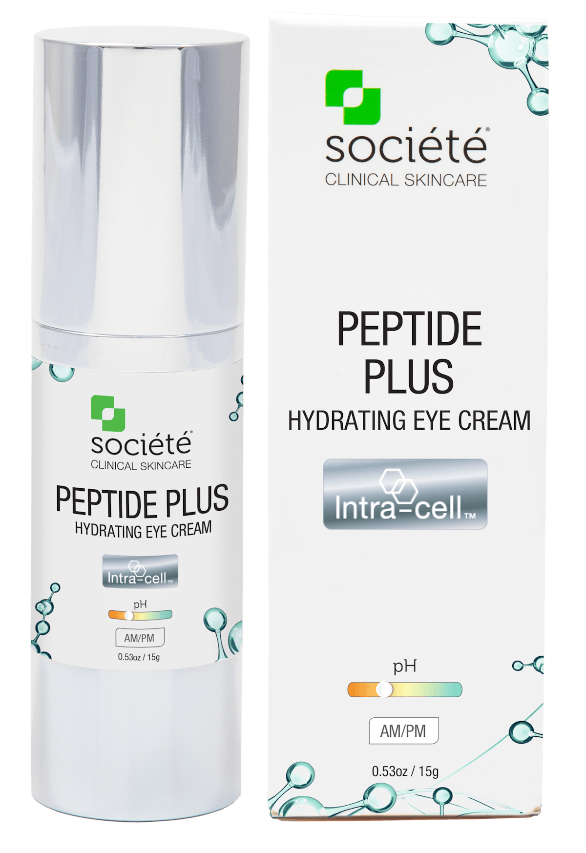 Société Clinical Skincare Peptide Plus Eye Cream Targets Under-Eye ...