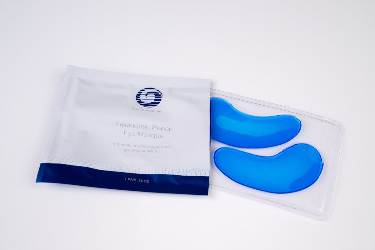 Bio-Therapeutic Hyaluronic Repair Eye Masque Uses a Three Peptide ...
