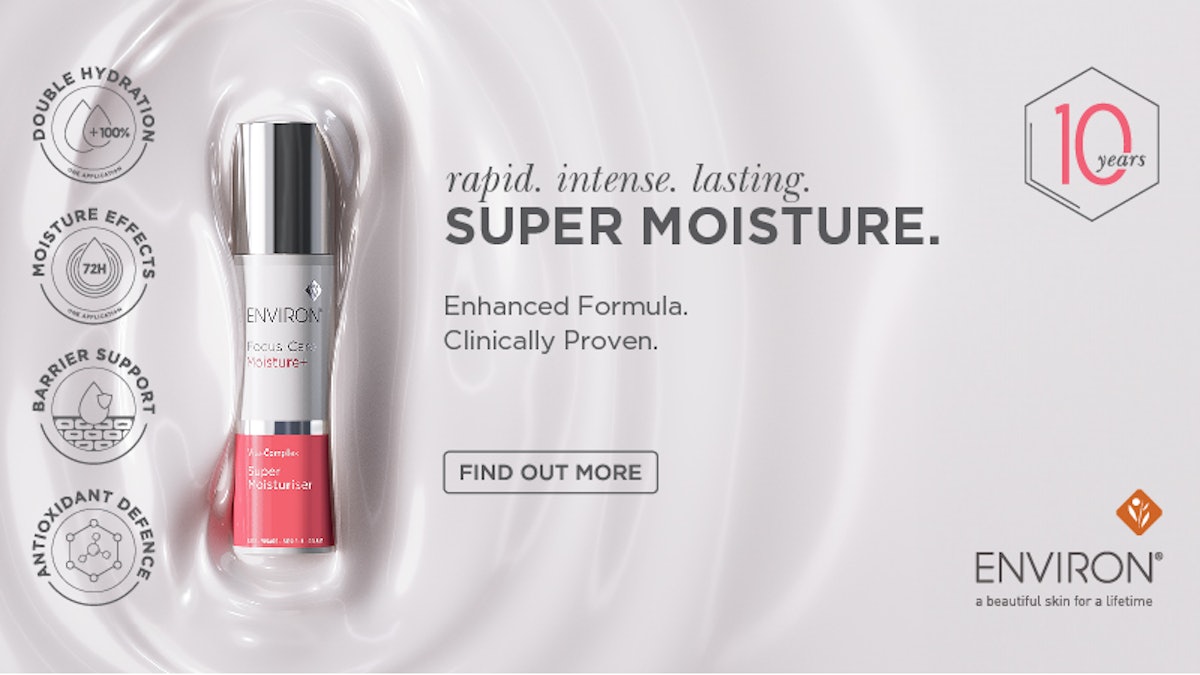 Environ® Celebrates Powerhouse Booster Super Moisturizer 10th ...
