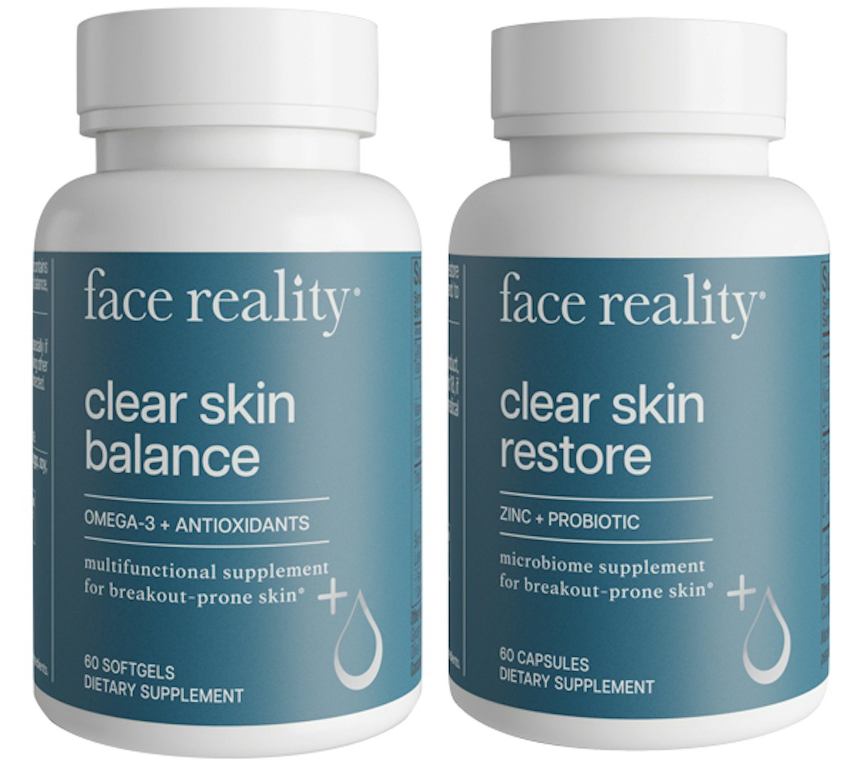Face Reality's Clear Skin Supplement Duo From: Face Reality Skin Care ...